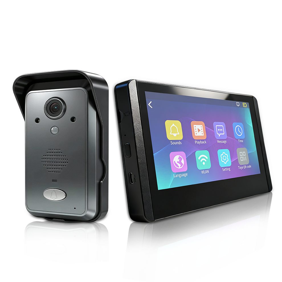 WiFi Halow 7-inch Tuya Wireless Video Intercom with Anti-Tamper Alarm ...