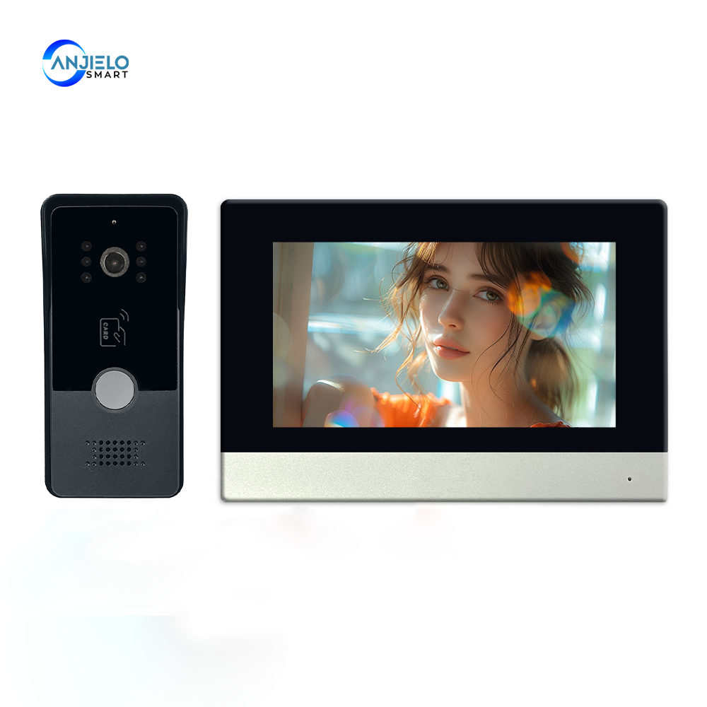 2 Wire Door Intercom System Tuya Smart Home Wifi 1080P Camera Doorbell ...