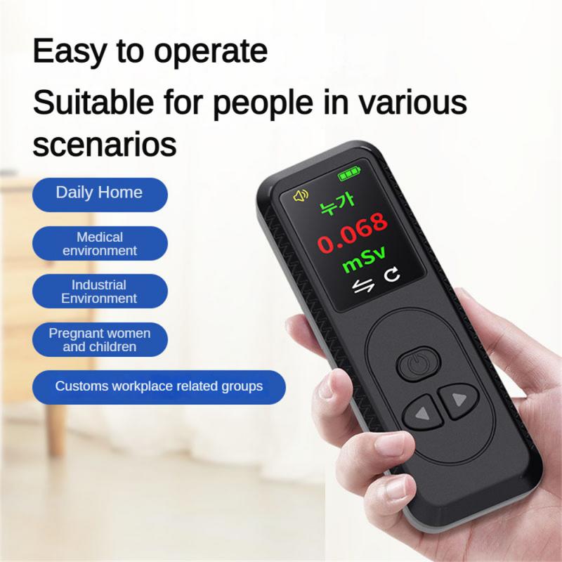 New Nuclear Pollution Radiation Tester Geiger Tube Radiation Detector ...