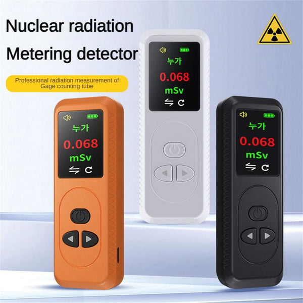New Nuclear Pollution Radiation Tester Geiger Tube Radiation Detector ...