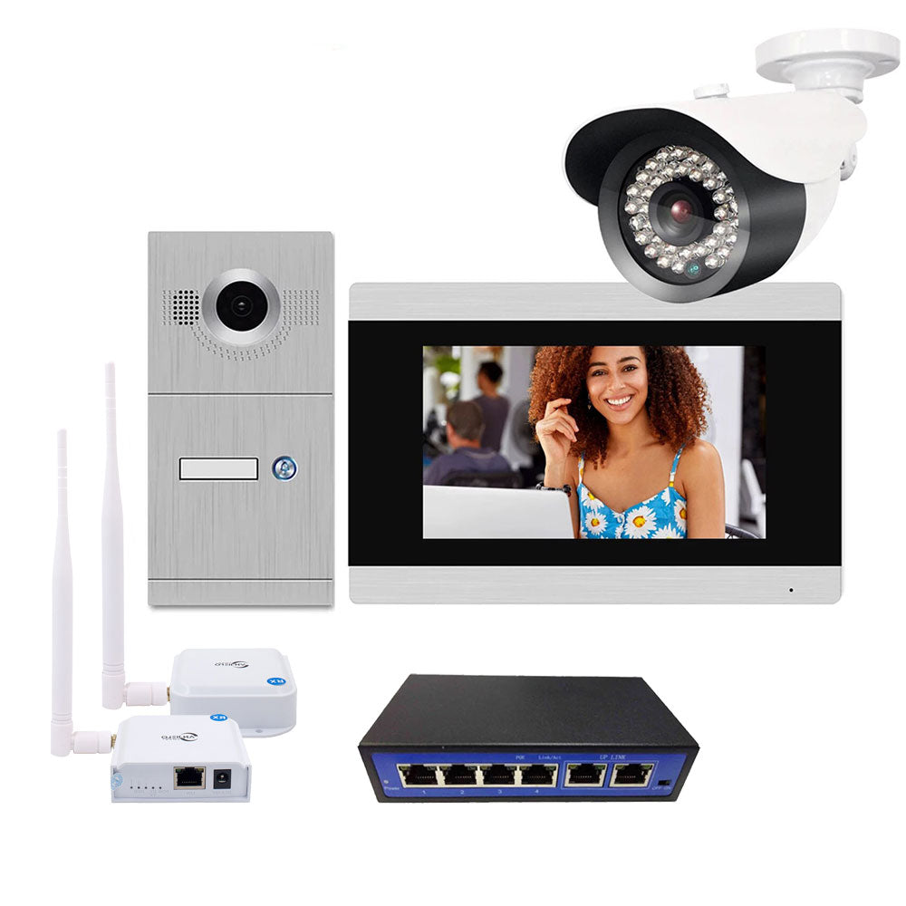 7 Inch Touch Screen WiFi Halow IP Video Intercom System – Zhongshan ...