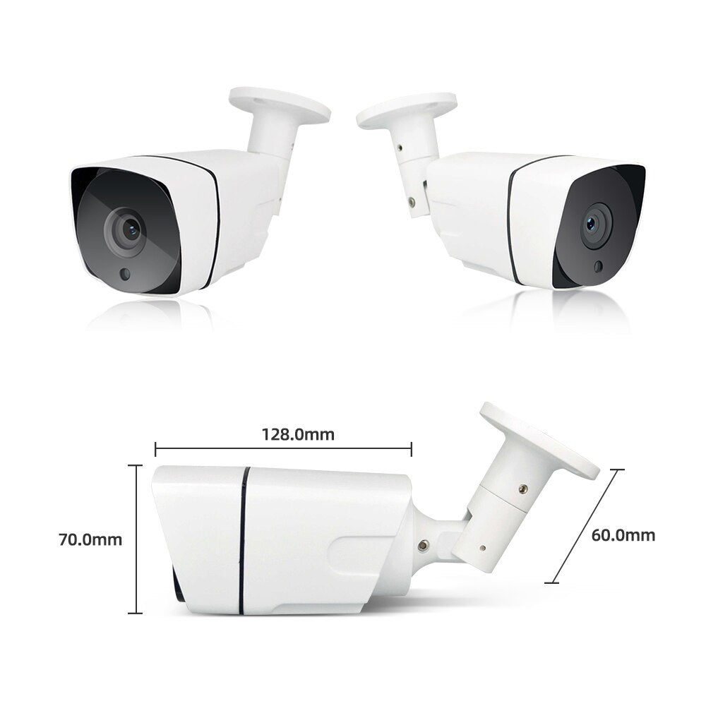 Anjielo HD 1080P 4MP IP Camera with POE Night-vision device Waterproof ...