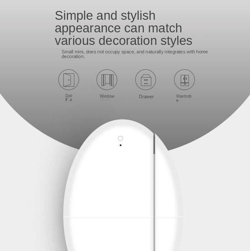 Tuya Smart Door Magnetic Sensor Smart Door Magnetic Alarm Wireless Do ...