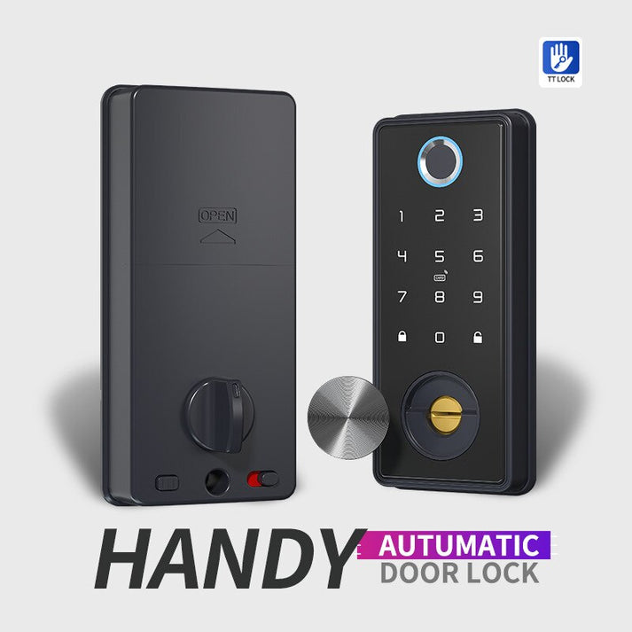 smart door lock Tuya Smart Fingerprint Electronic Deadbolt Door Lock w – Zhongshan Anjielo Smart ...
