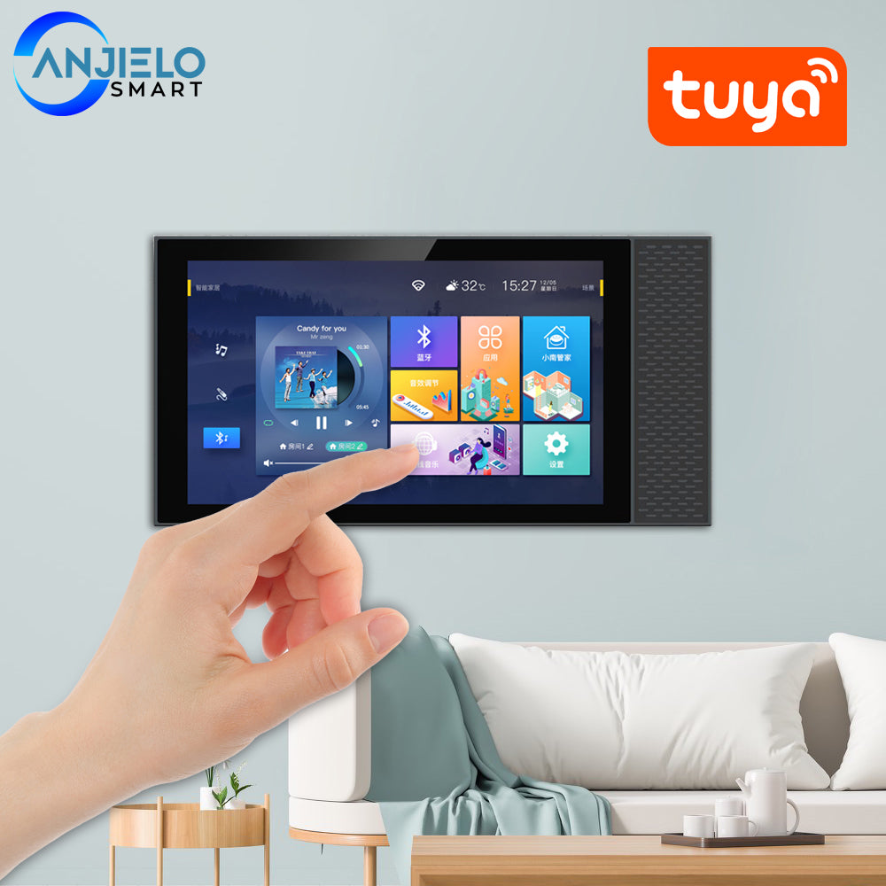 Wifi Smart Home Control Panel Smart Switch Electronic Lock Tuya Contr ...